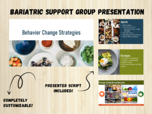 Bariatric Support Group Presentation: Behavior Change Strategies - Well ...