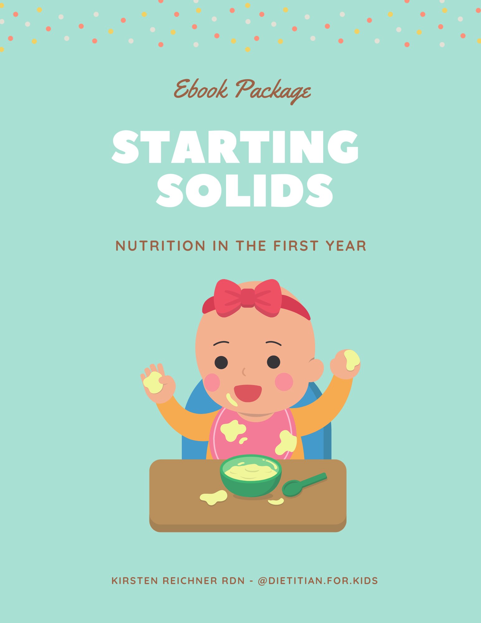 Starting Solids Ebook - Well Resourced Dietitian