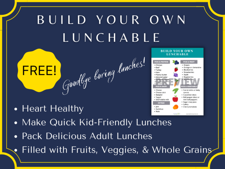 Build Your Own Lunchable - Well Resourced Dietitian