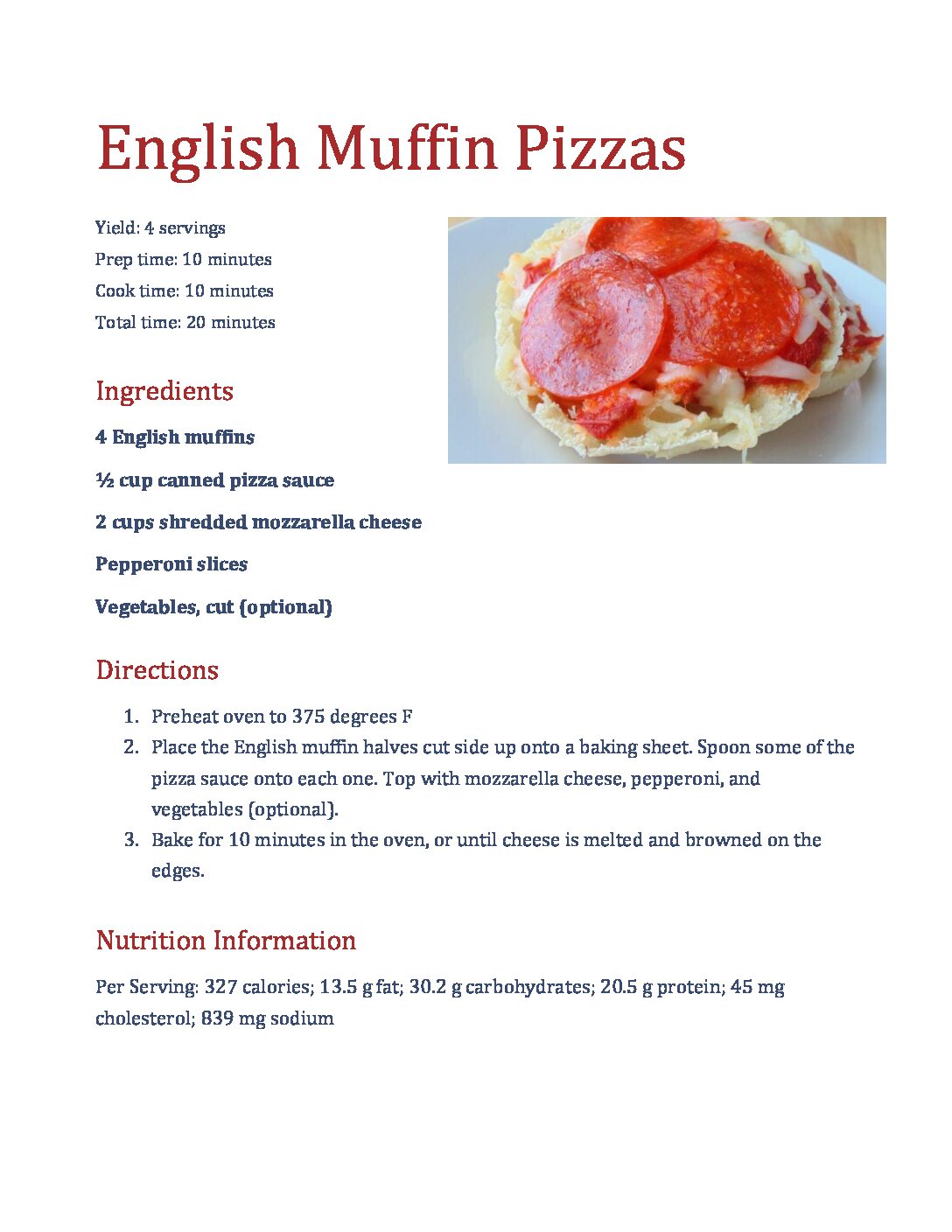 Child Friendly Recipe Book | Well Resourced Dietitian