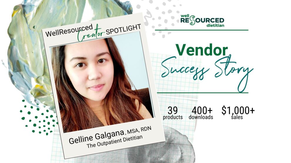 InnovatoRD Series: Meet Gelline Galgana, MSA, RDN - Well Resourced ...