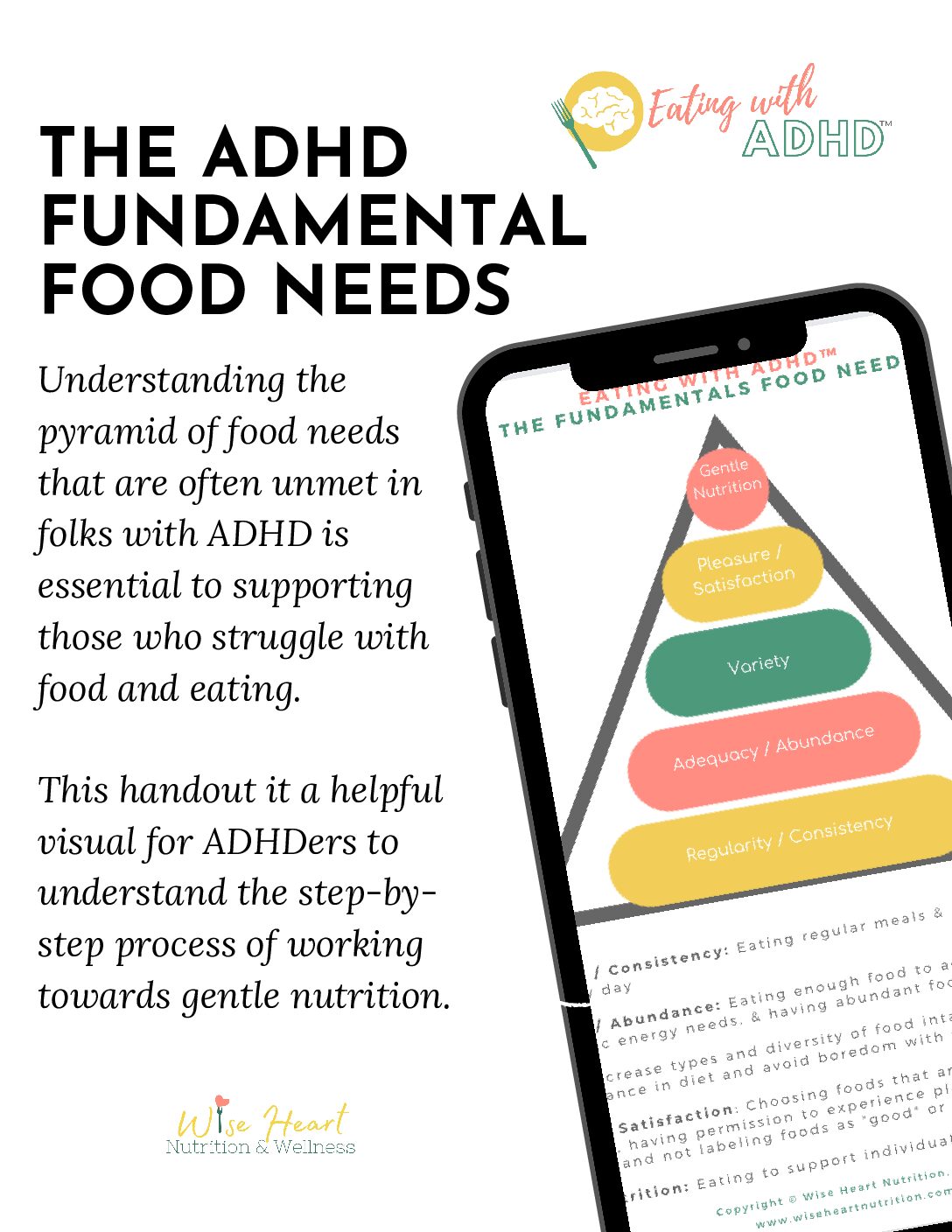 Eating with ADHD® Fundamentals | Well Resourced Dietitian