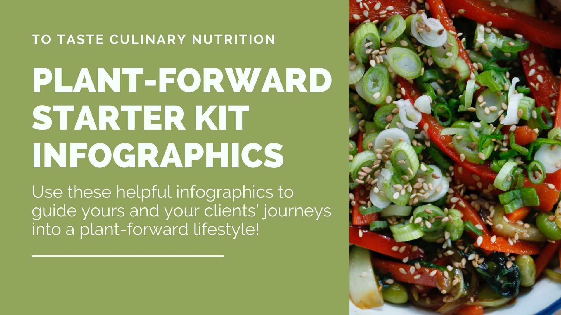 Plant-Forward Starter Kit - Well Resourced Dietitian