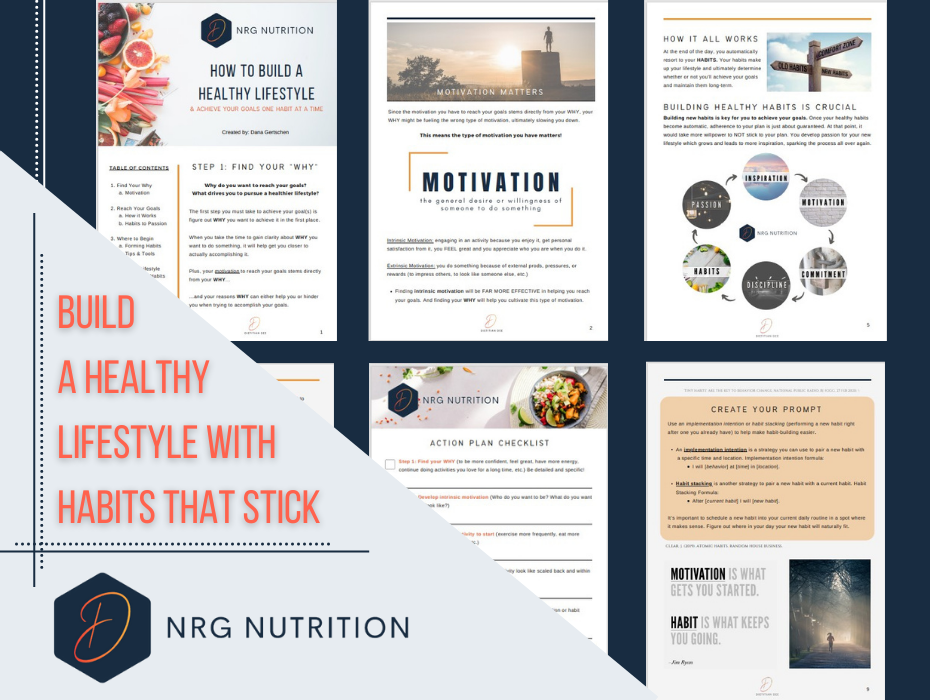 Build a Healthy Lifestyle with Habits that Stick - Well Resourced Dietitian
