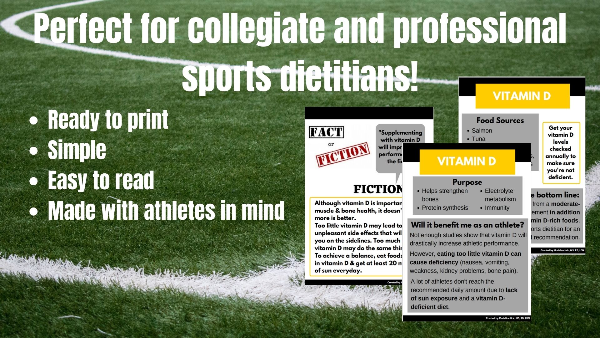 Vitamin D in Sport Toolkit - Well Resourced Dietitian