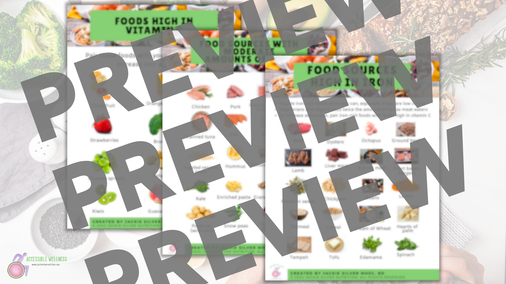 Food Sources of Iron - Well Resourced Dietitian