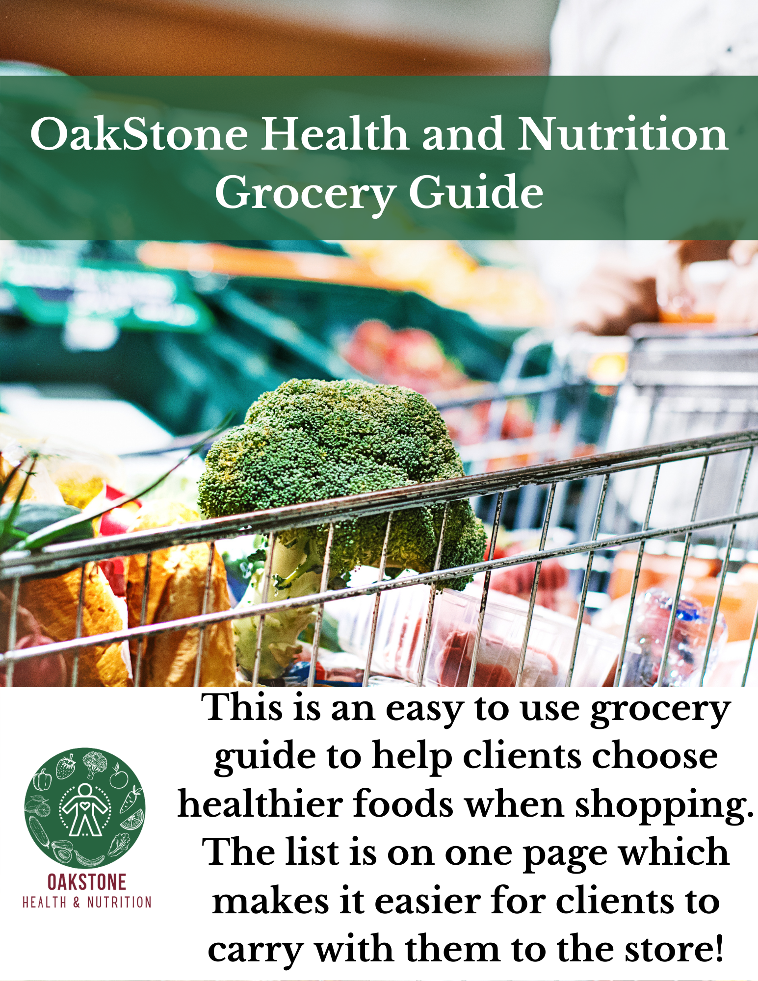 Grocery Store Guide - Well Resourced Dietitian