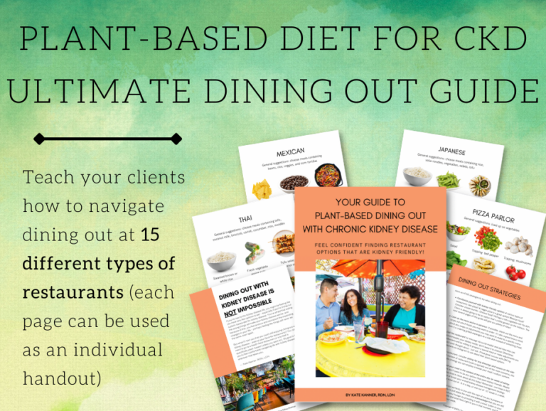The Ultimate Guide To Plant-Based Dining Out for Chronic Kidney Disease ...
