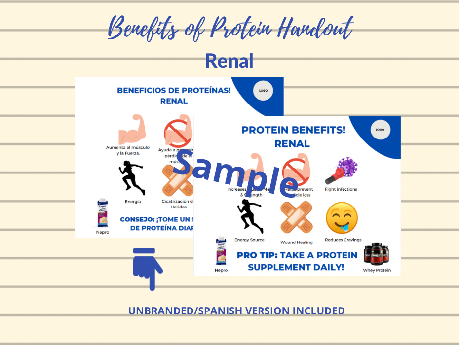 PROTEIN BENEFITS HANDOUTS - Well Resourced Dietitian