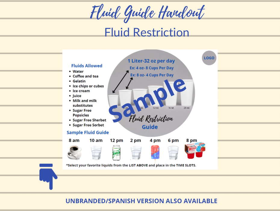 FLUID GUIDE - Well Resourced Dietitian