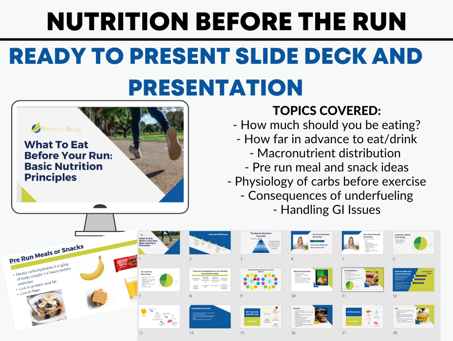 Pre-Run Nutrition: Sports Nutrition Tips for Fueling Before a Run ...