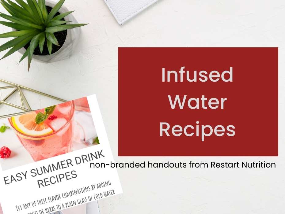 Infused Water Recipes - Well Resourced Dietitian