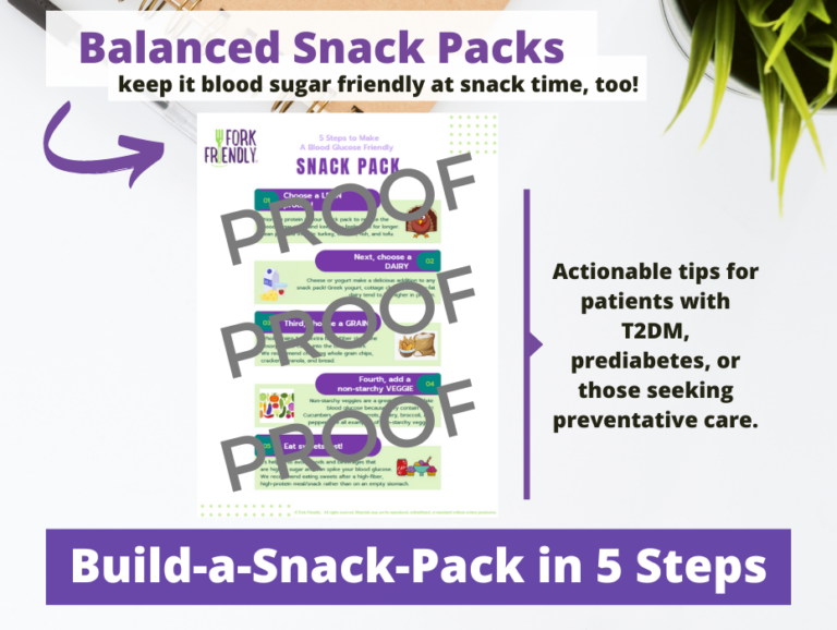 Build-A-Balanced Snack Pack - Well Resourced Dietitian