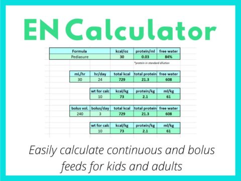 Enteral Nutrition Calculator - Well Resourced Dietitian