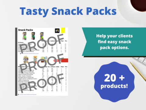 Easy and Tasty Snack Pack Ideas - Well Resourced Dietitian
