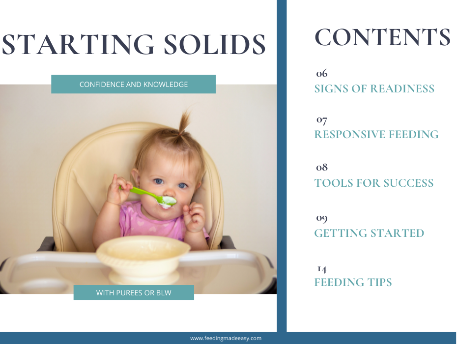 Starting Solids - Well Resourced Dietitian