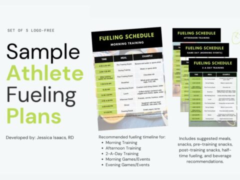 Logo Free Sample Athlete Fueling Plans - Well Resourced Dietitian