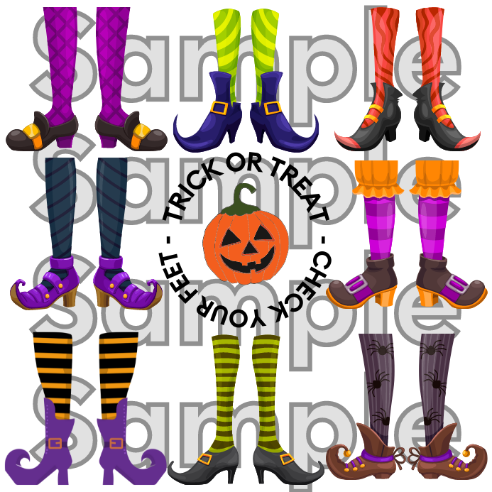"Trick or Treat- Check Your Feet" Sticker Download for Diabetic Foot ...