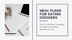 The Role of Eating Disorder Meal Plans in Recovery - Well Resourced ...