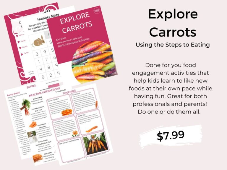Helping Picky Eaters Explore Carrots - Well Resourced Dietitian