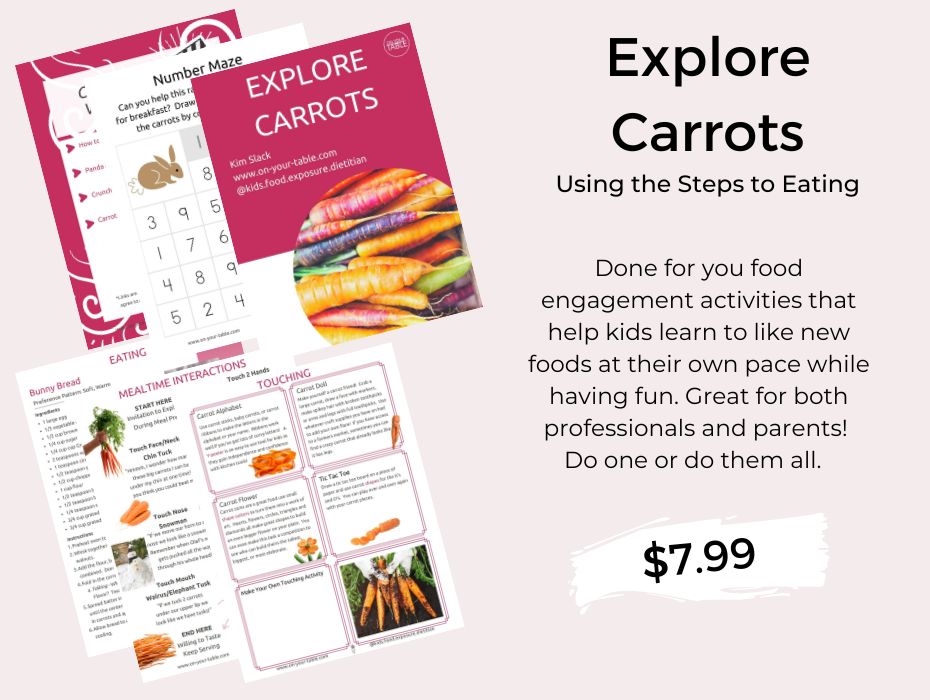 Helping Picky Eaters Explore Carrots - Well Resourced Dietitian