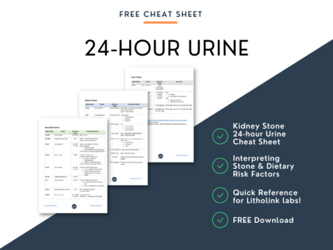 24-Hour Urine [FREE Cheat Sheet] - Well Resourced Dietitian