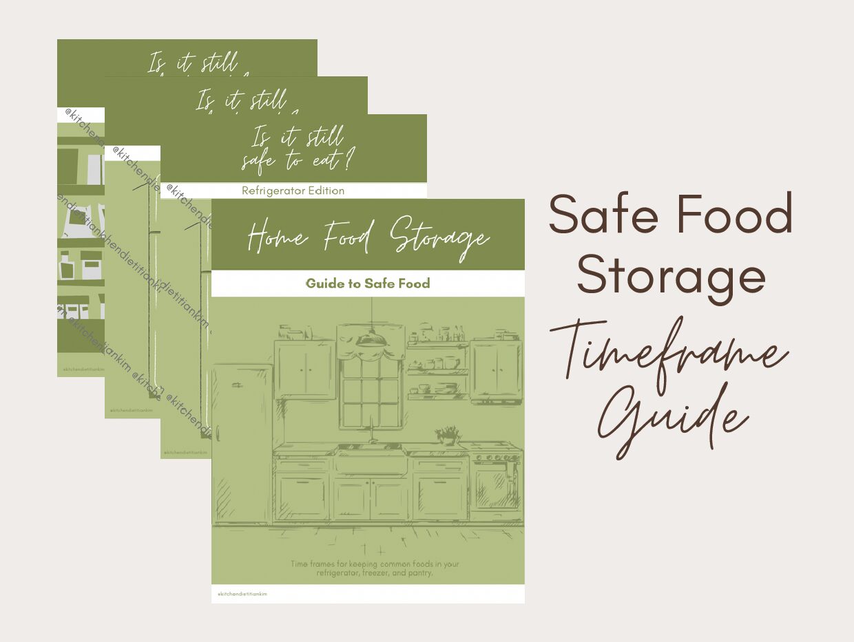 Safe Food Storage Timeframe Guide | Well Resourced Dietitian