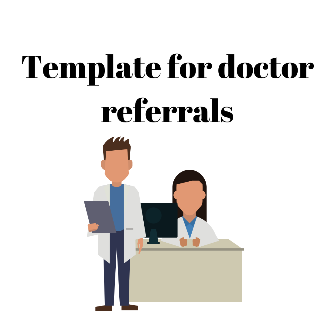Template Letter for Doctor Referrals - Well Resourced Dietitian