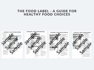 The food label - a guide for healthy food choices - Well Resourced ...