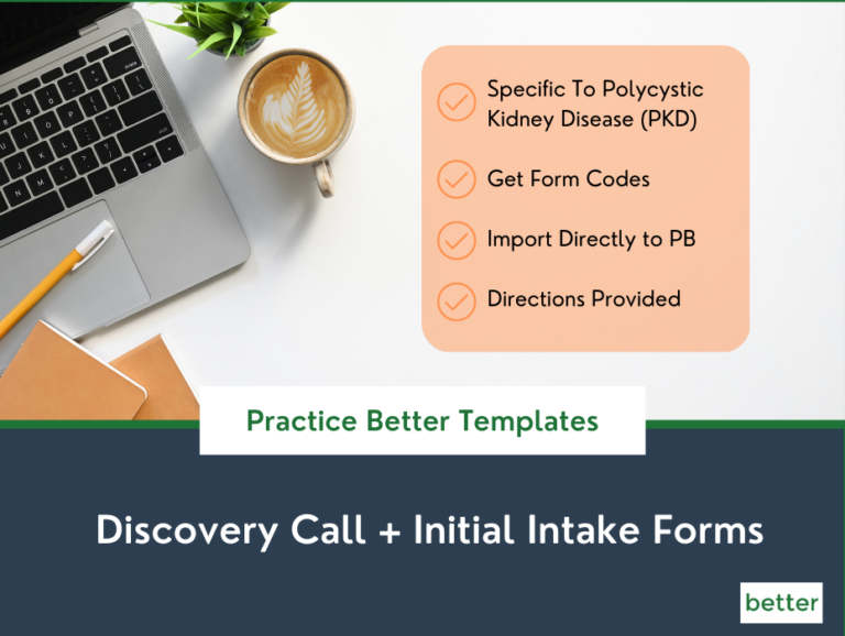 Discovery Call + Initial Intake Forms for Polycystic Kidney Disease ...