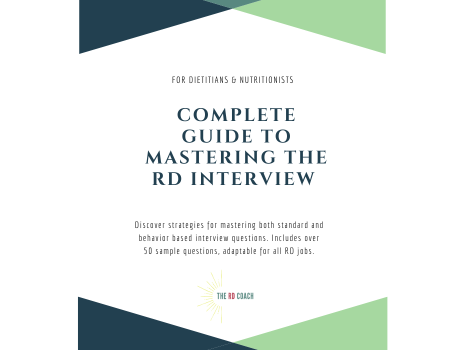 The Complete Guide to Mastering the RD Interview | Well Resourced Dietitian