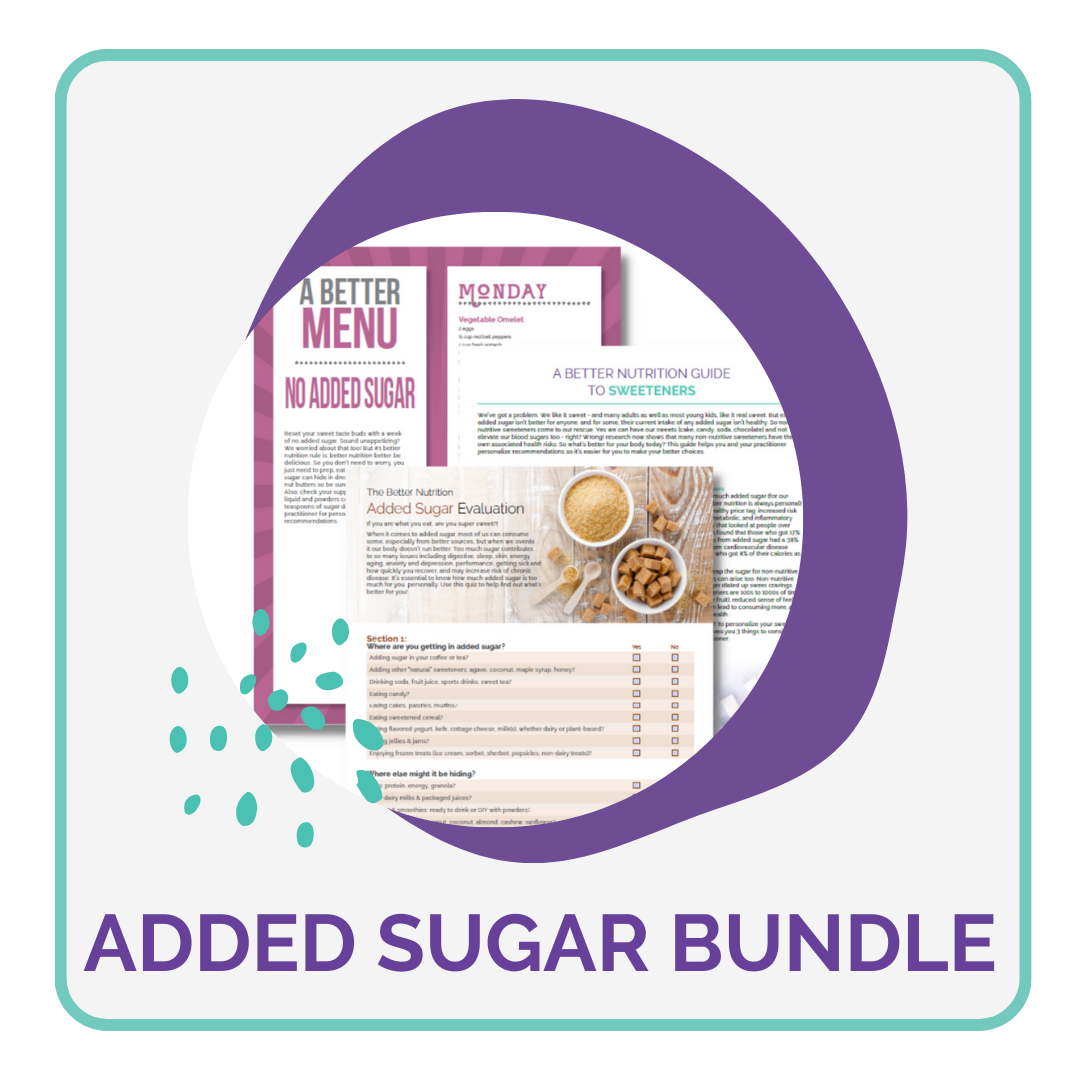 Added Sugar Bundle - Well Resourced Dietitian
