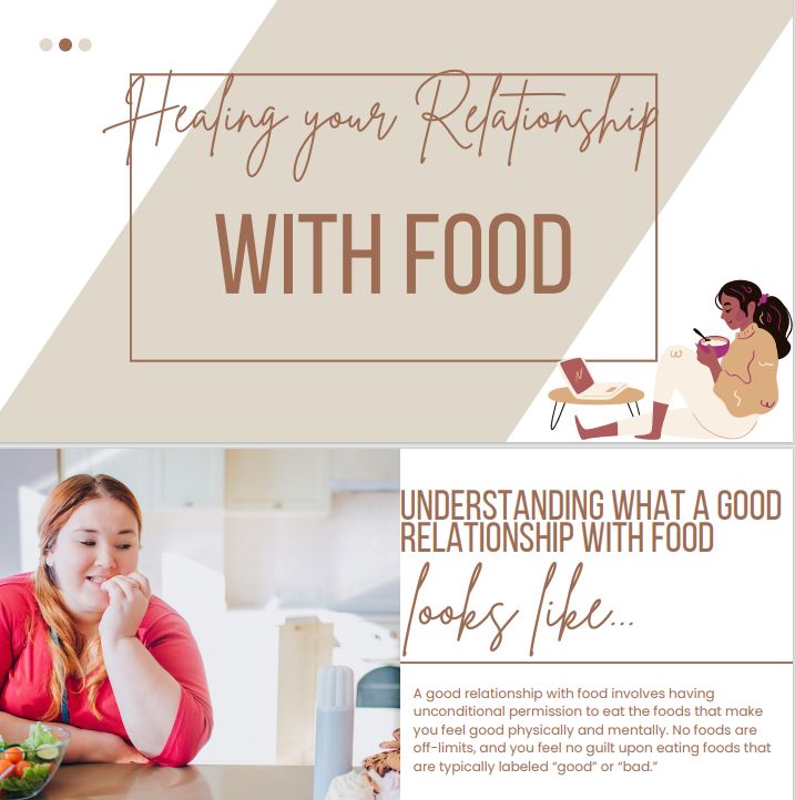 Healing your relationship with food - Well Resourced Dietitian