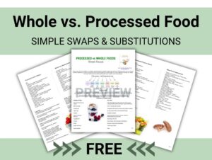 Whole Foods vs Processed Foods: Simple Swaps and Substitutions - Well ...