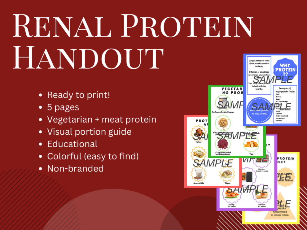 Renal Protein - Well Resourced Dietitian