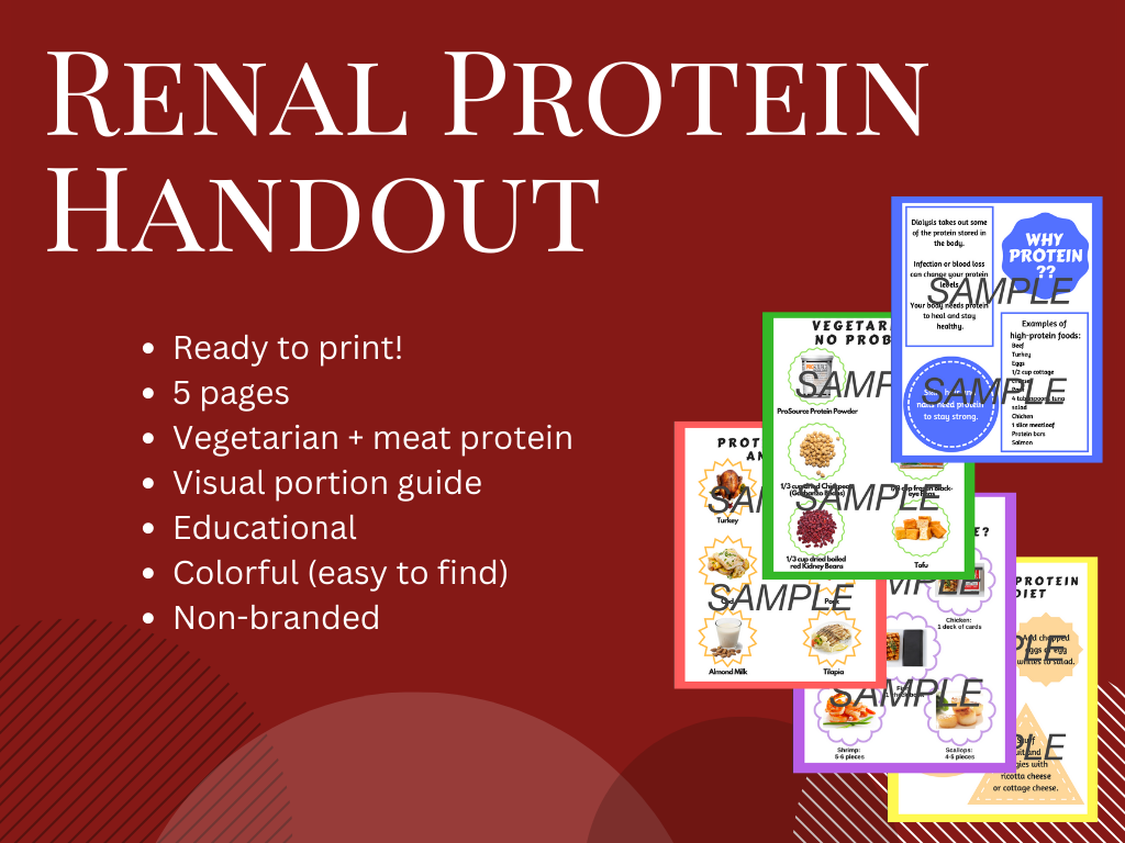 Renal Protein - Well Resourced Dietitian