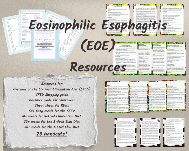 Six food elimination diet for Eosinophilic esophagitis - Well Resourced ...