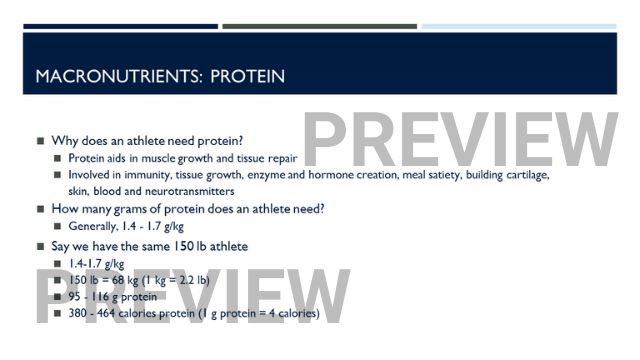 Sports Nutrition for the College Athlete Part I - Well Resourced Dietitian