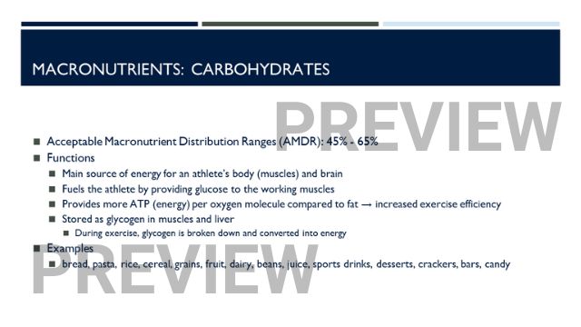 Sports Nutrition for the College Athlete Part I - Well Resourced Dietitian