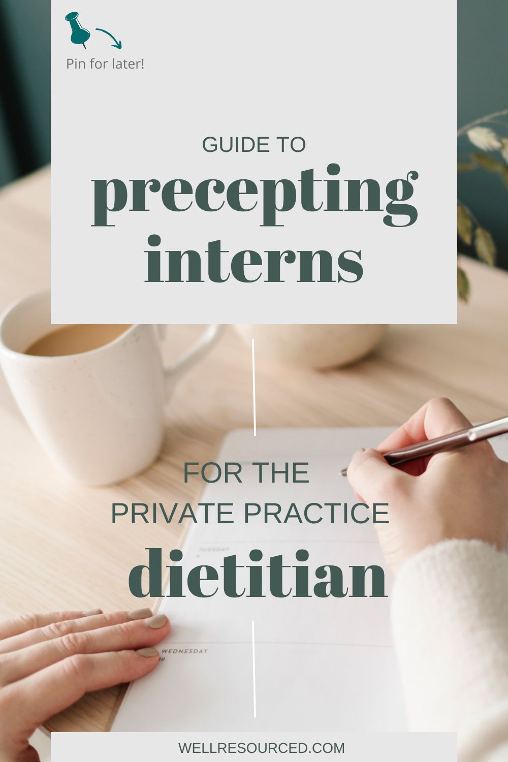 Precepting Interns as a Private Practice Dietitian - Well Resourced ...