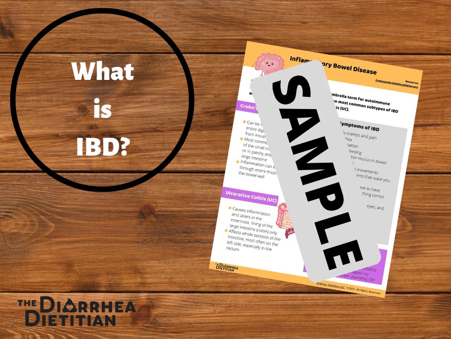 What is IBD? (Free Resource) - Well Resourced Dietitian