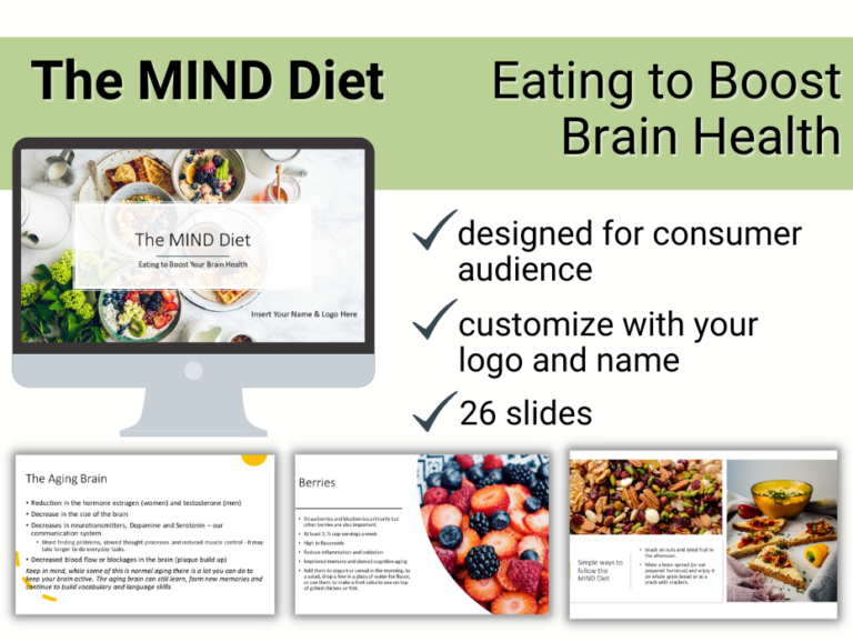The MIND Diet: Eating to Boost Brain Health | Presentation - Well ...