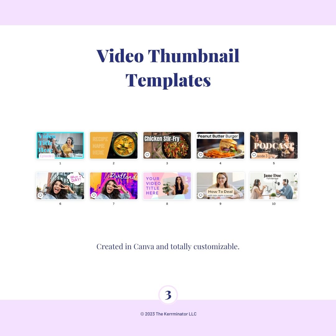 YouTube Starter Kit | Well Resourced Dietitian