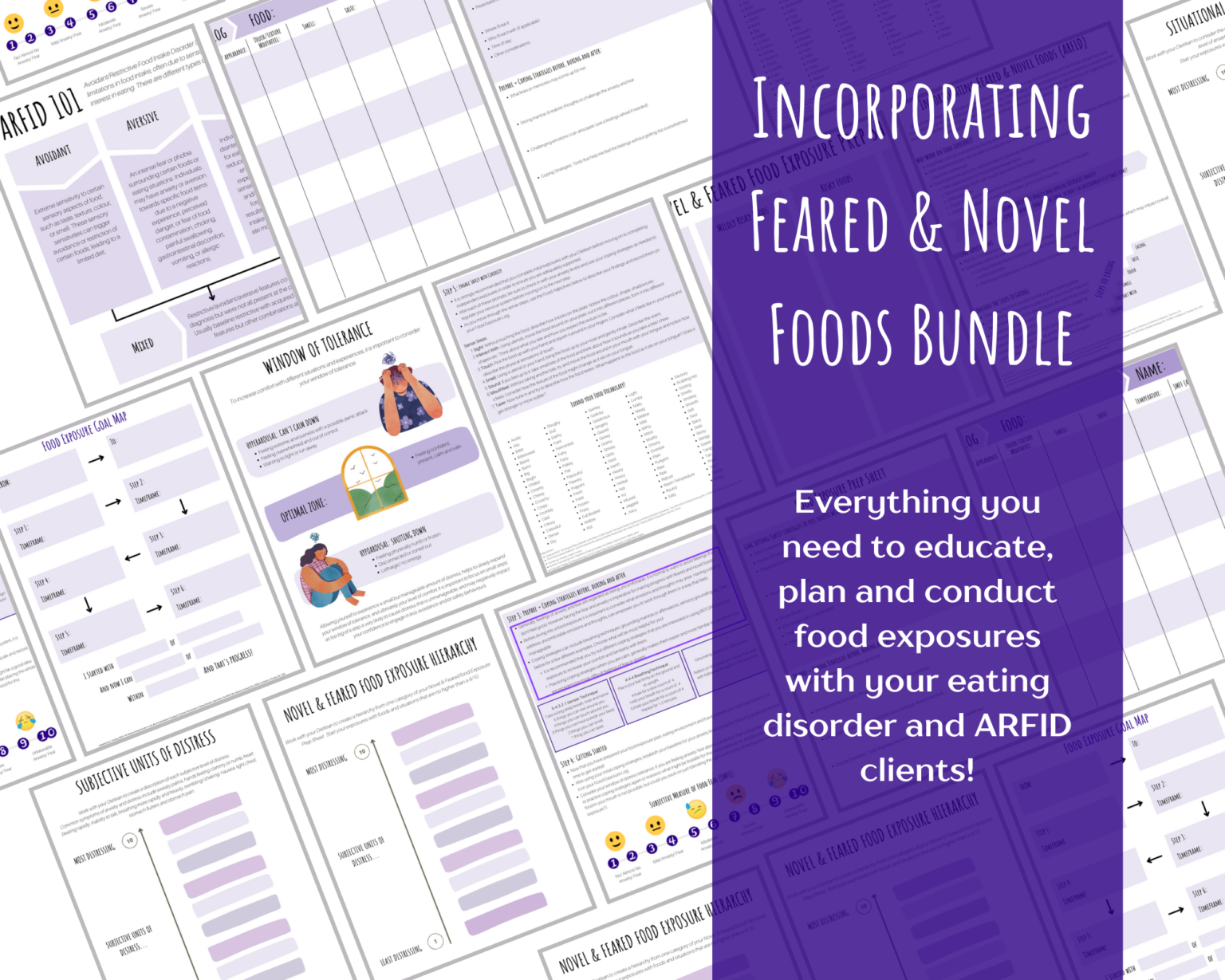 ARFID and ARFID+ Food List - Well Resourced Dietitian