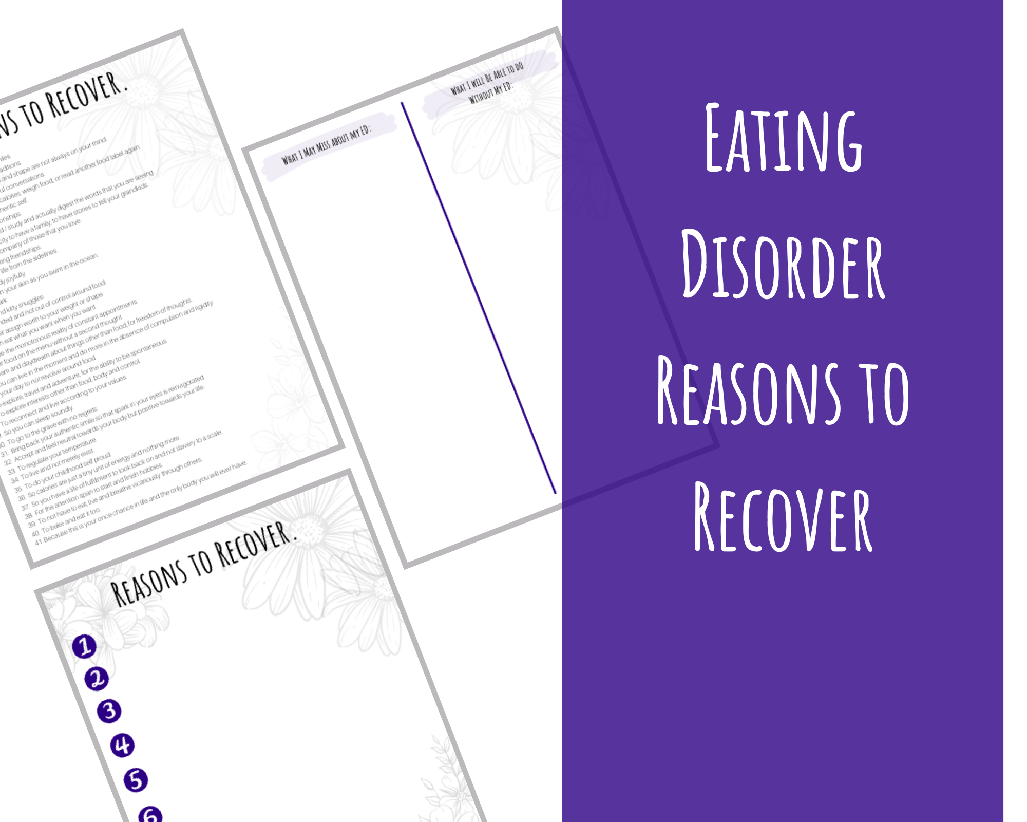 Eating Disorder: Reasons to Recover - Well Resourced Dietitian