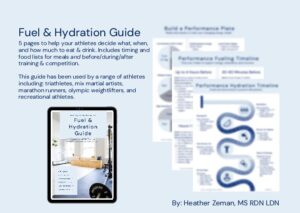 Fuel and Hydration Guide for Athletes - Well Resourced Dietitian