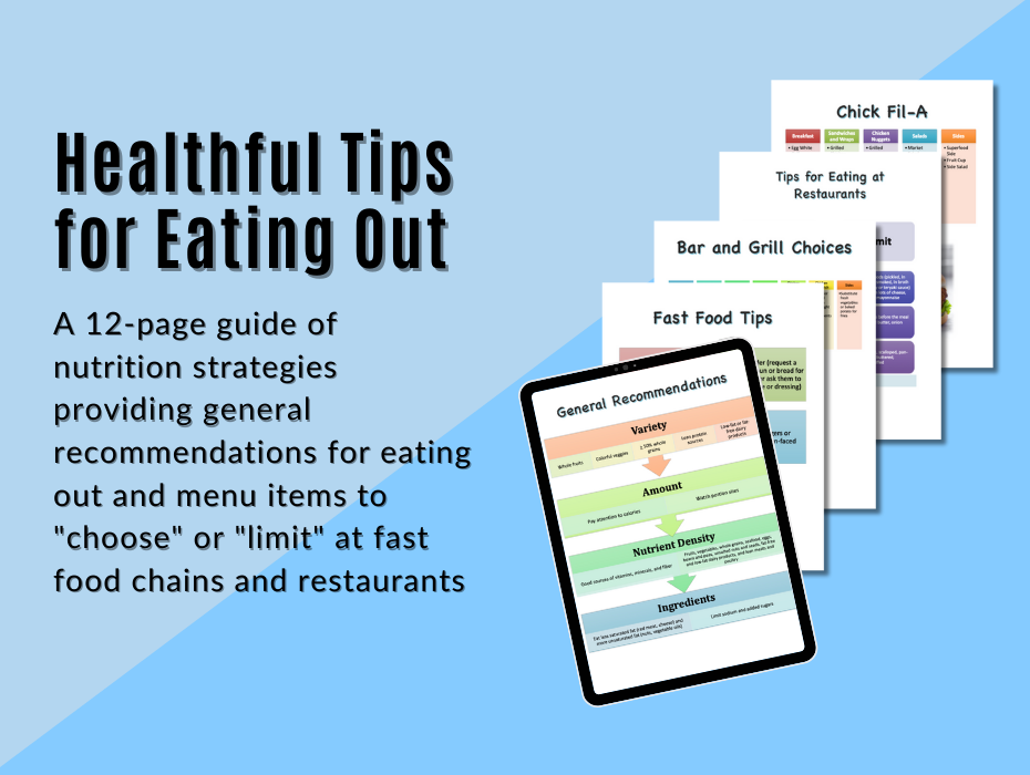 Tips for Eating Out - Well Resourced Dietitian