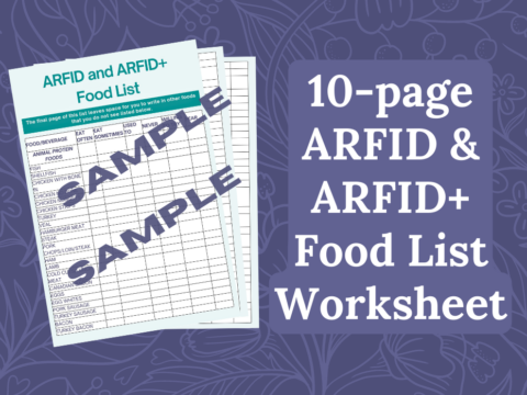 ARFID and ARFID+ Food List - Well Resourced Dietitian