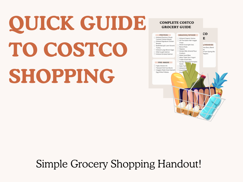 Simple Costco Shopping List - Well Resourced Dietitian