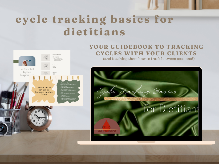 Cycle Tracking Basics for Dietitians - Well Resourced Dietitian